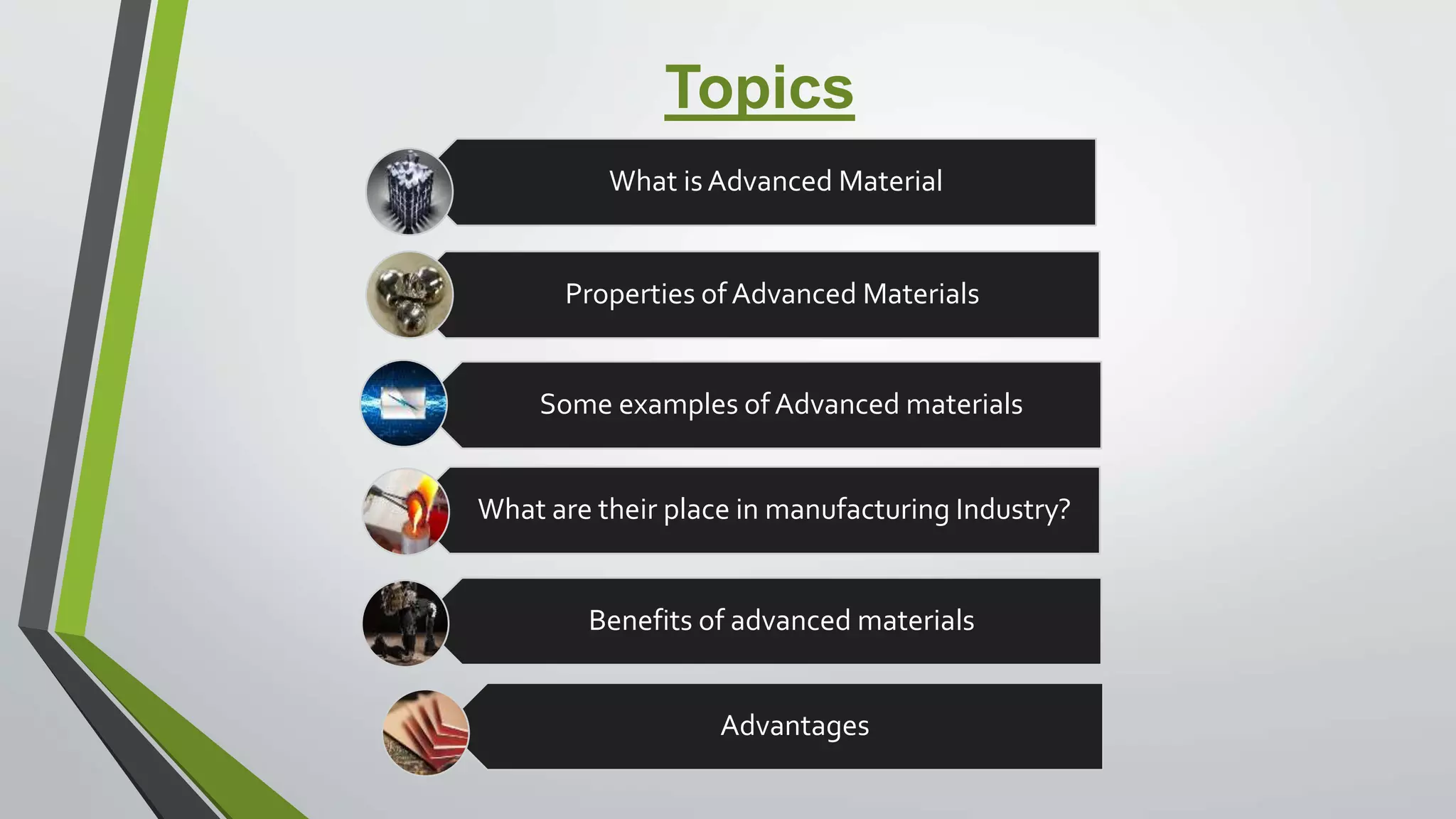 Advanced Materilas | PPTX