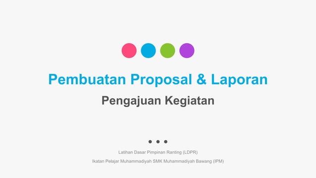 PEMBUATAN PROPOSAL DAN LAPORAN SERTA PENYURATAN.pptx