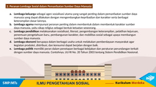 Materi Lembaga Sosial dan Norma IPS kelas 8.pptx