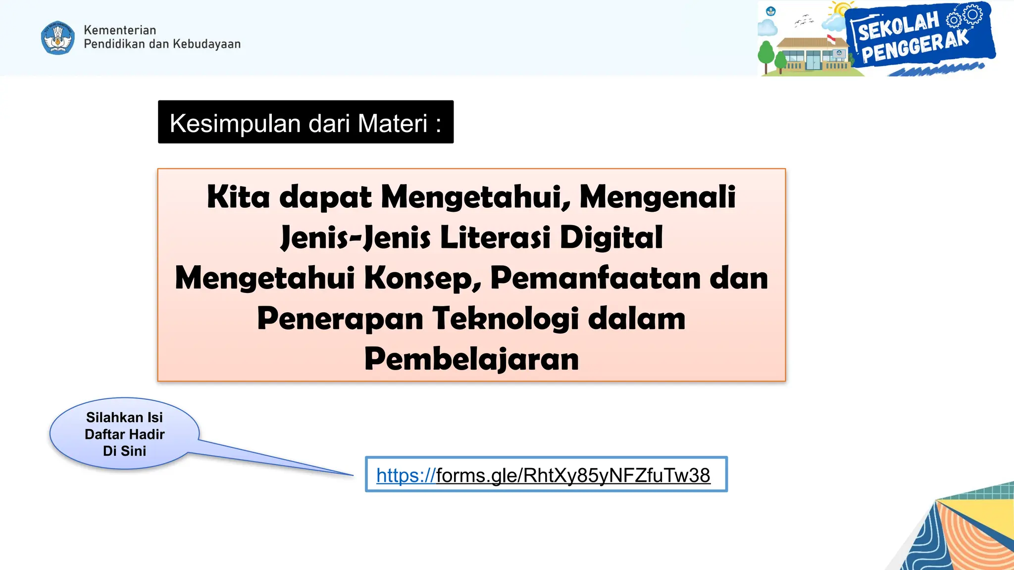 Materi Literasi Digital Untuk Sekolah Penggerak.pptx
