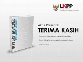 Materi LKPP Skema Swakelola Tipe III | PPTX