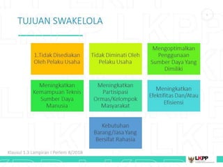 Materi LKPP Skema Swakelola Tipe III | PPTX