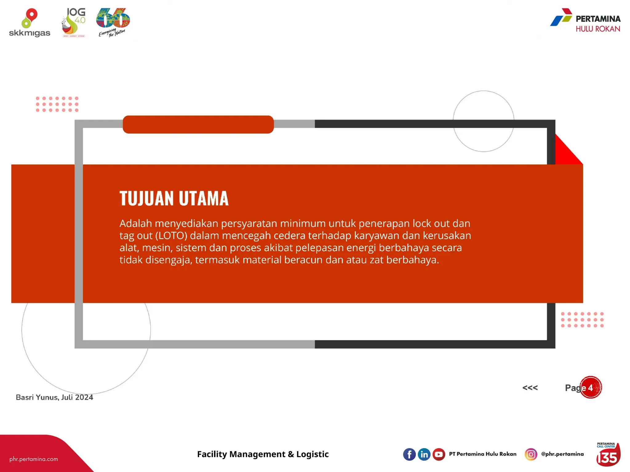 Presentation About Safety Management System Of Loto Pptx