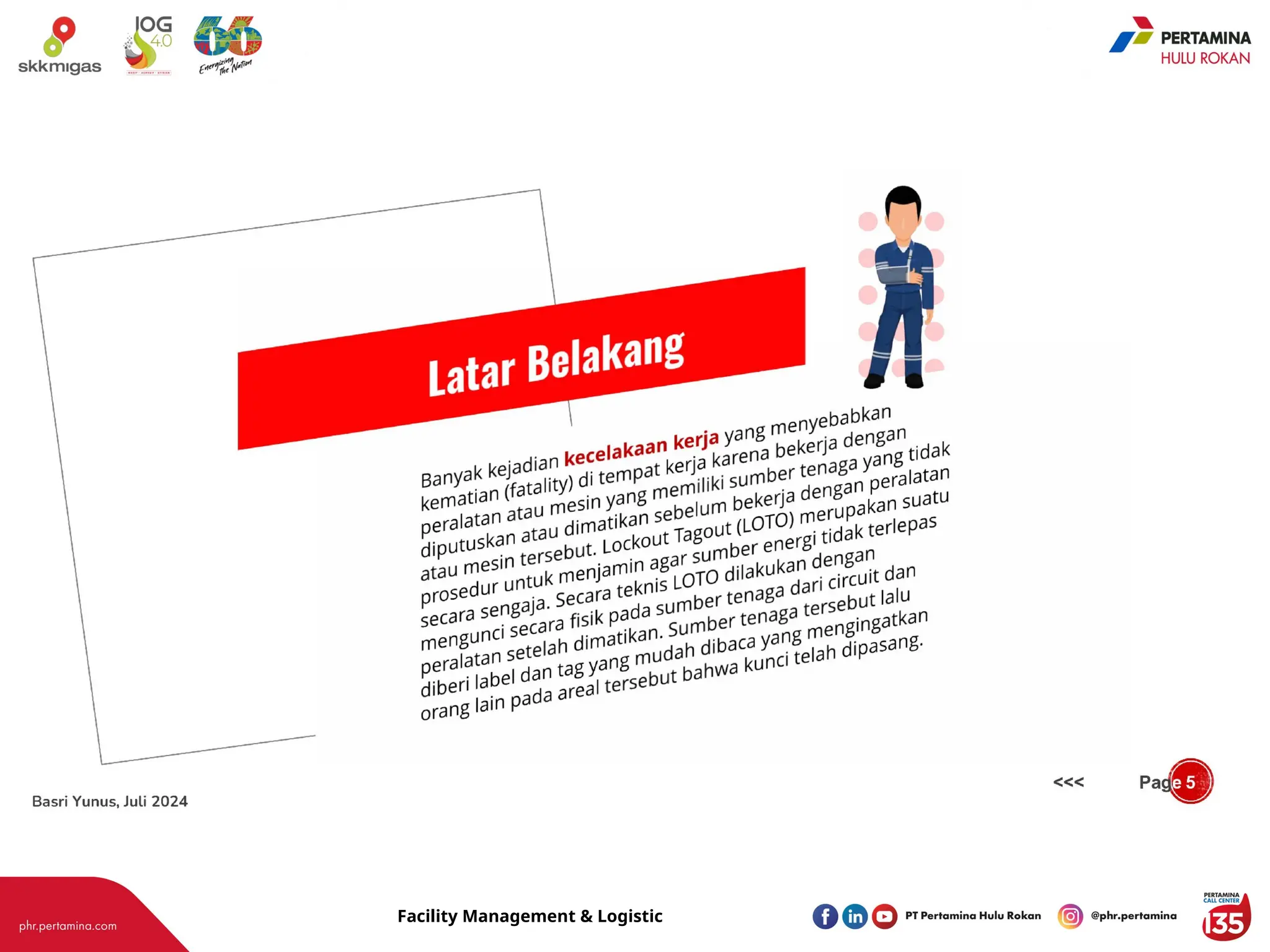 Presentation About Safety Management System Of Loto Pptx