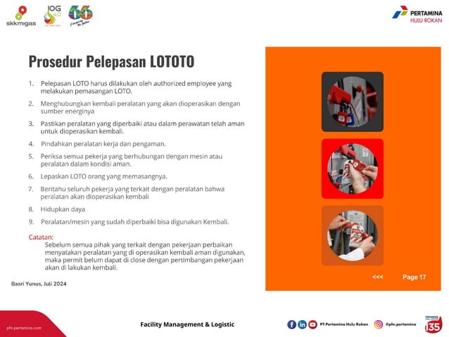 Presentation About Safety Management System Of Loto Pptx