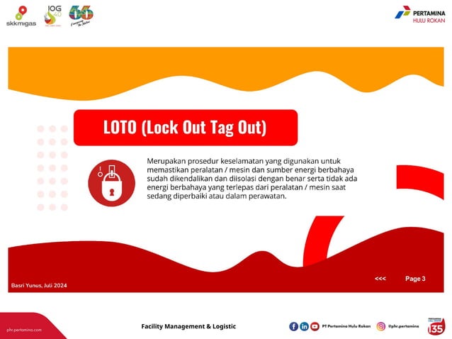 Presentation About Safety Management System Of Loto Pptx