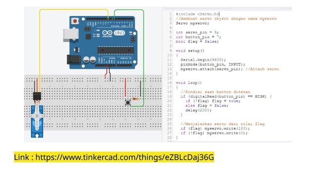 Belajar arduino dan servo microcontroler pemula | PPT
