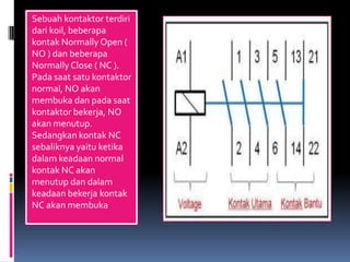 Materi magnetic contaktor oleh jegger | PPTX