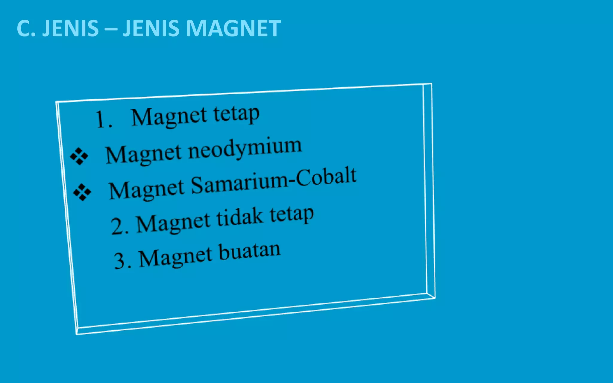 Materi tentang Magnet | PPTX