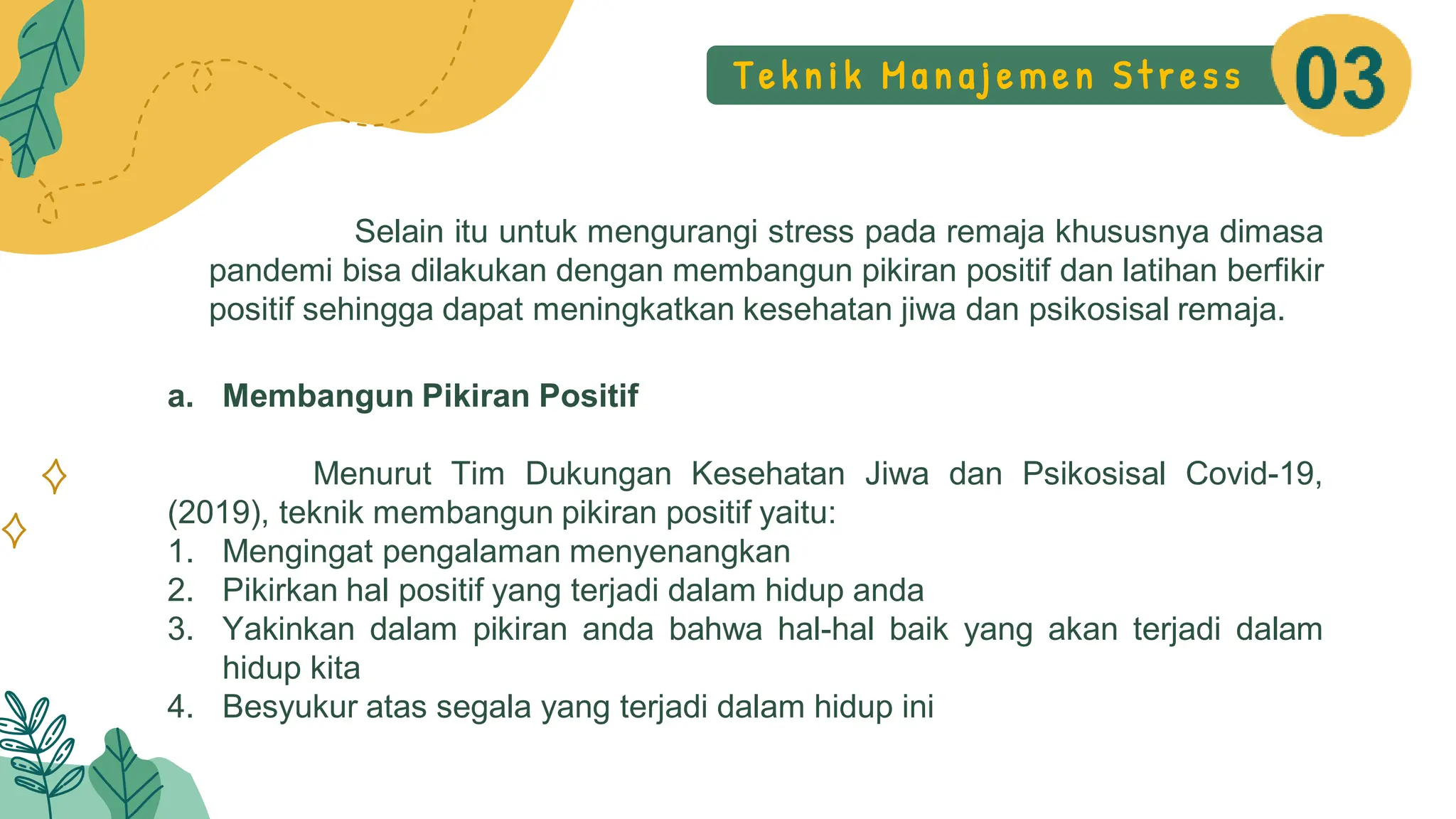 MATERI KONSEP DAN MANAJEMEN STRESS PADA REMAJA | PDF