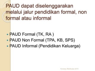 Pendidikan Anak Usia Dini, | PPTX