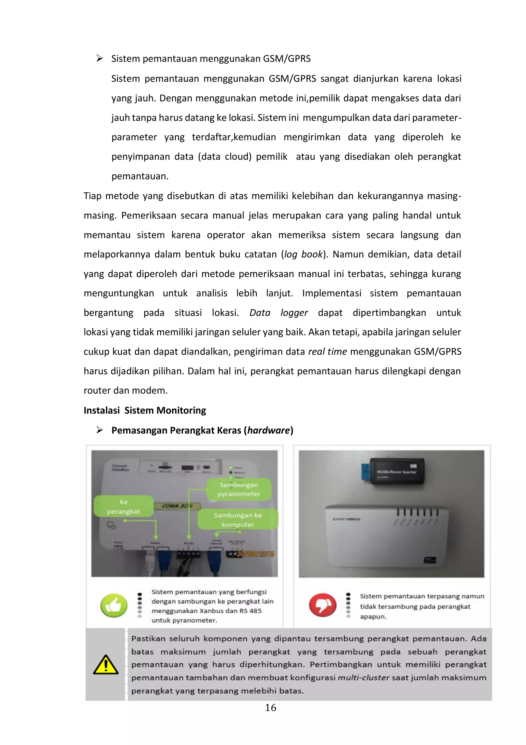 Materi Memelihara Sistem Monitoring Plts Pdf