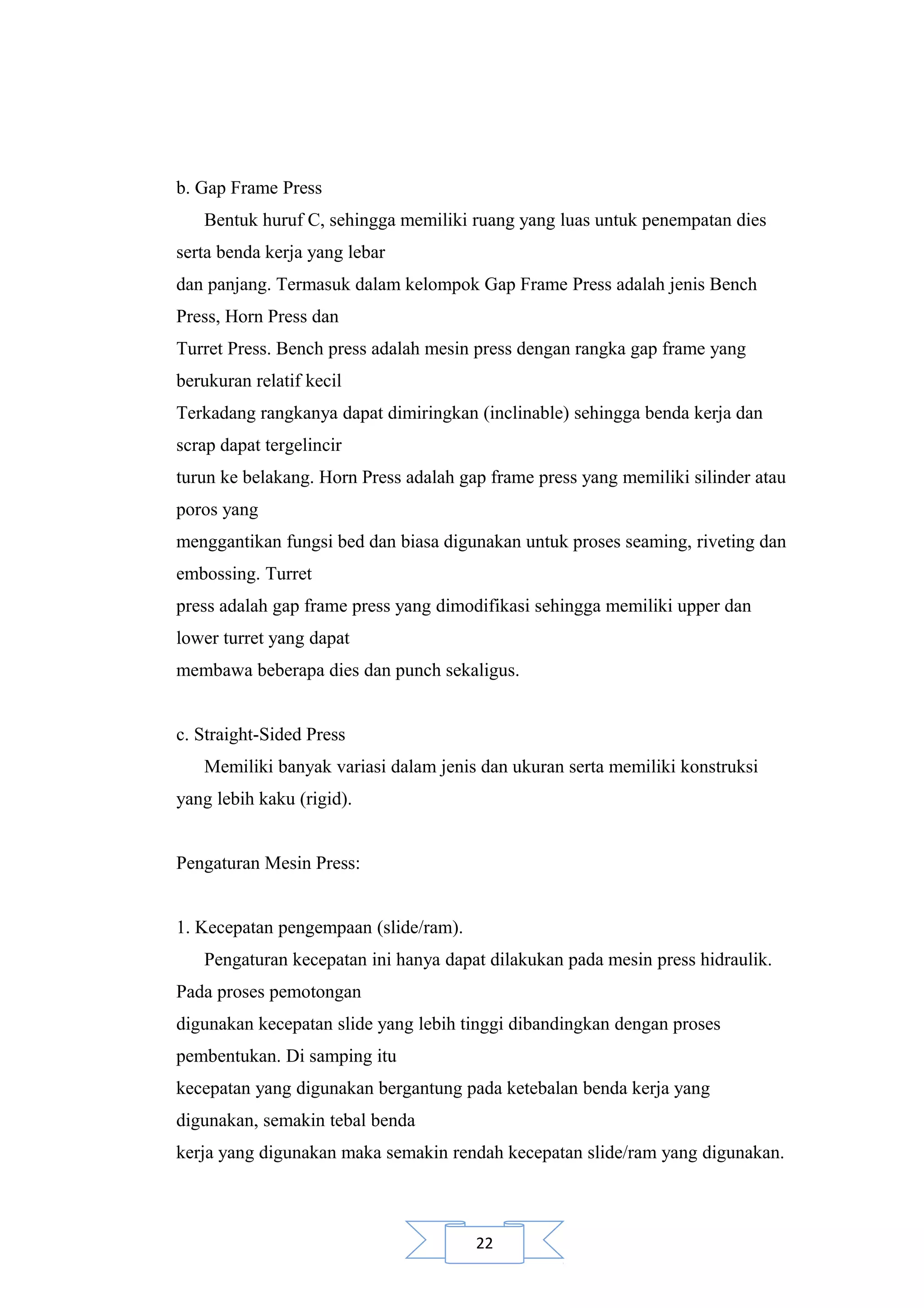 Materi mesin press | DOC