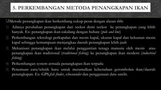 MATERI PENDAHULUAN METODE PENANGKAPAN IKAN | PPTX