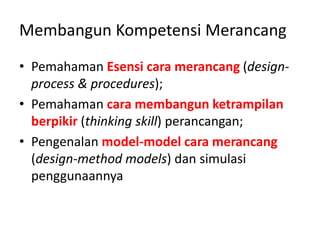 Materi metper berpikir perancangan | PPTX