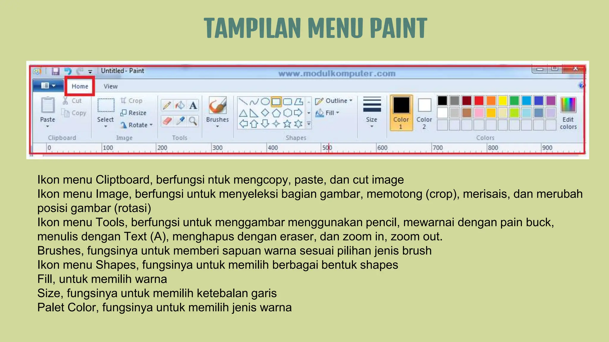 Materi Dasar Penggunaan Microsoft Paint.pptx