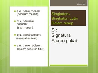 Materi micro teaching resep | PPTX