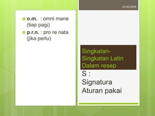 Materi micro teaching resep | PPTX