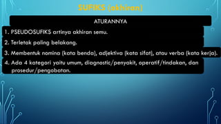 Konsep Dasar Struktur Terminologi Kesehatan | PPTX