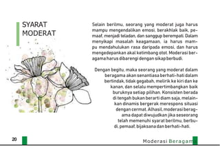 materi moderasi beragama untuk semua golongan | PPTX