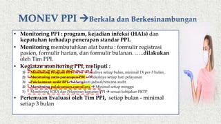 materi monitoring dan evaluasi ppi furi tahun 2024 | PPTX