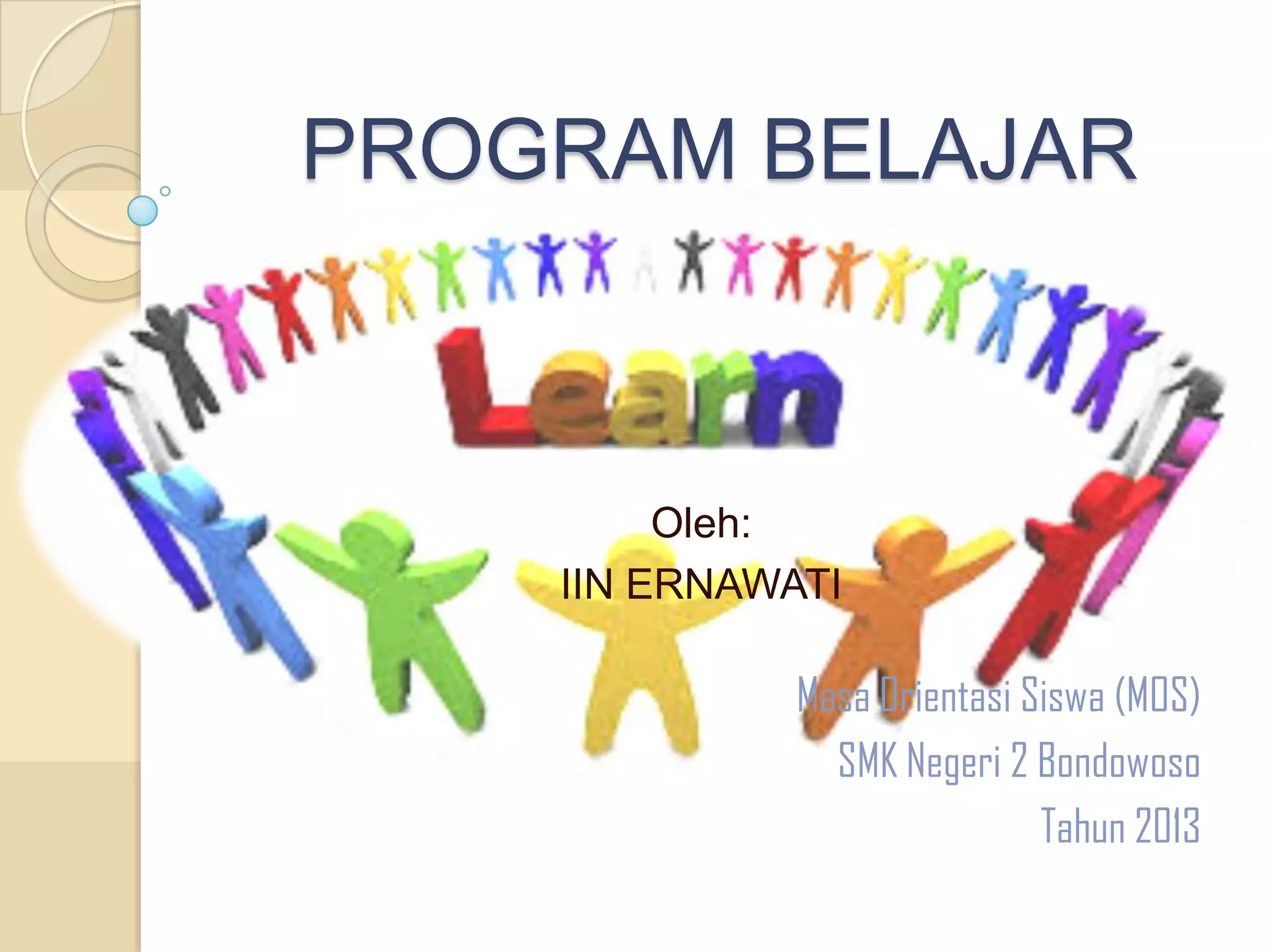 Materi mos program belajar | PPTX