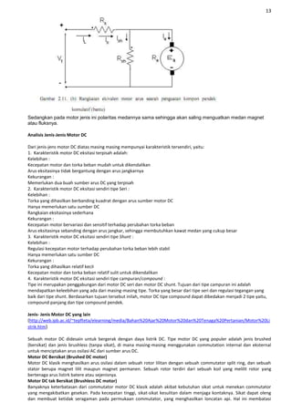 Materi motor listrik dc 1 | DOCX