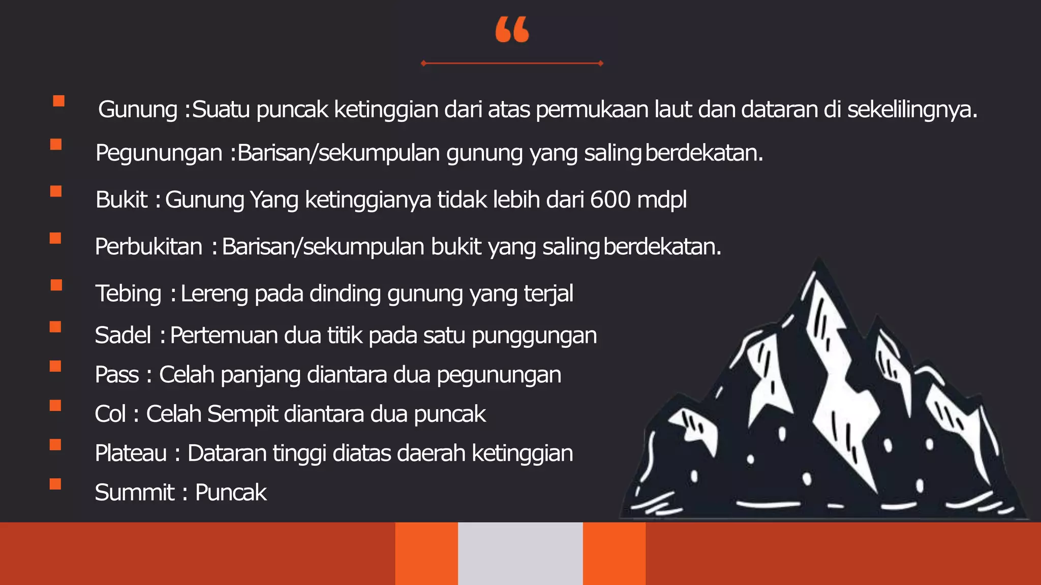 Materi Mountaineering zaradika | PPTX