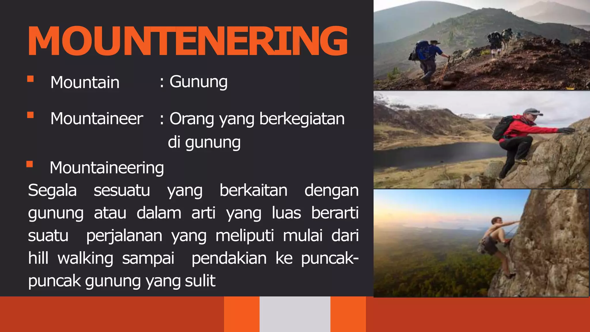 Materi Mountaineering zaradika | PPTX