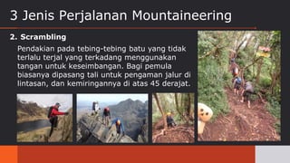Materi Mountaineering zaradika | PPTX