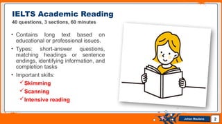 IELTS Academic Reading Section-Basic Skills | PPT