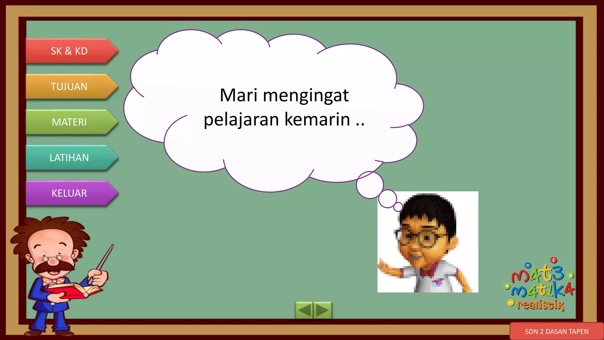 Materi mtk kelas 5 sd fpb kpk | PPTX