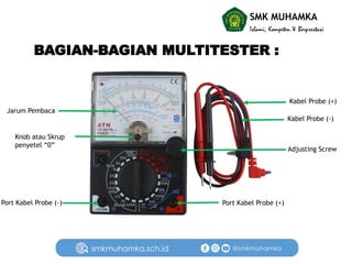 Materi Multitester atau Multimeter atau Avometer.pptx