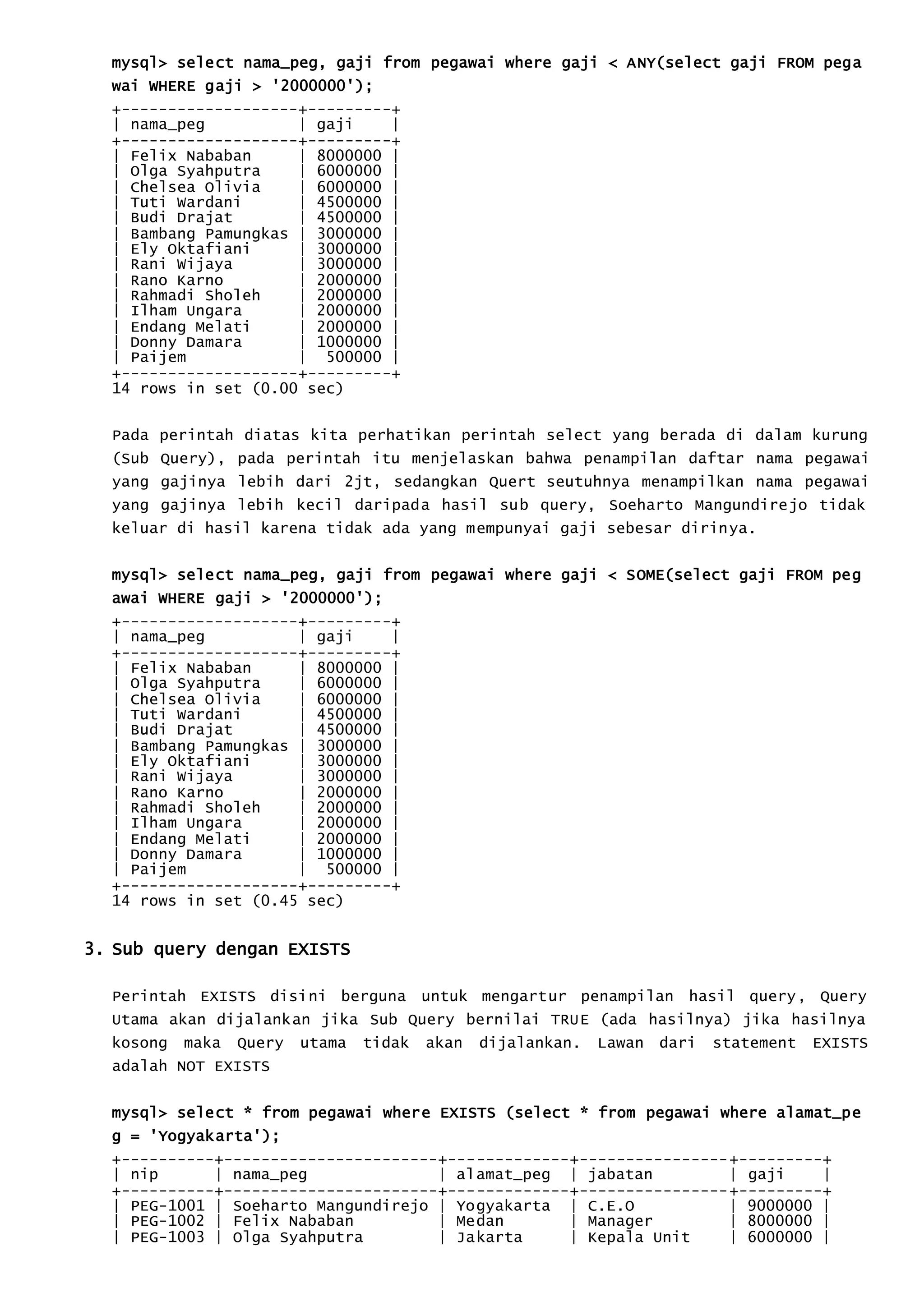 Materi my sql part 3 | DOCX
