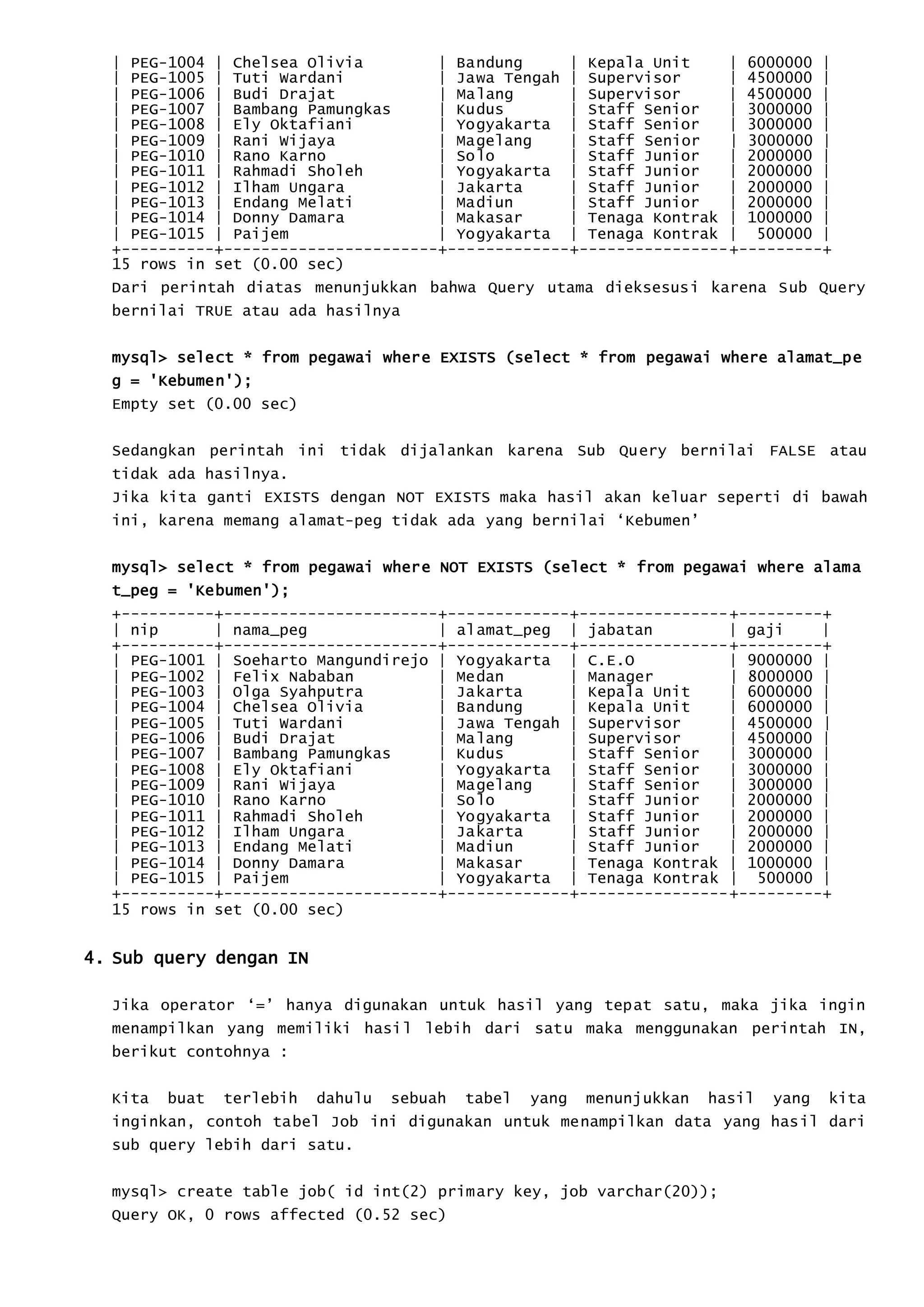 Materi my sql part 3 | DOCX