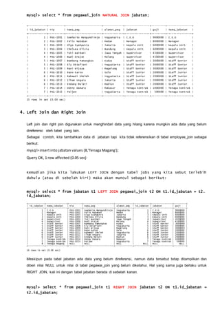 Materi my sql part 3 | DOCX