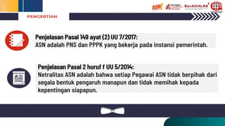 materi mengenai netralitas asn 2024.ppt