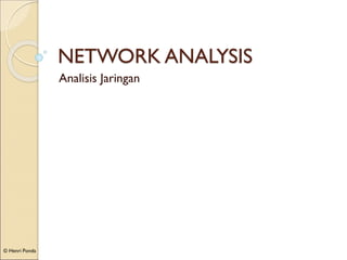 Materi Network Analysis in industrial.pdf