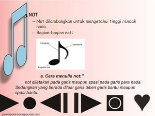 NOTASI BALOK DAN NOTASI ANGKA | PPTX