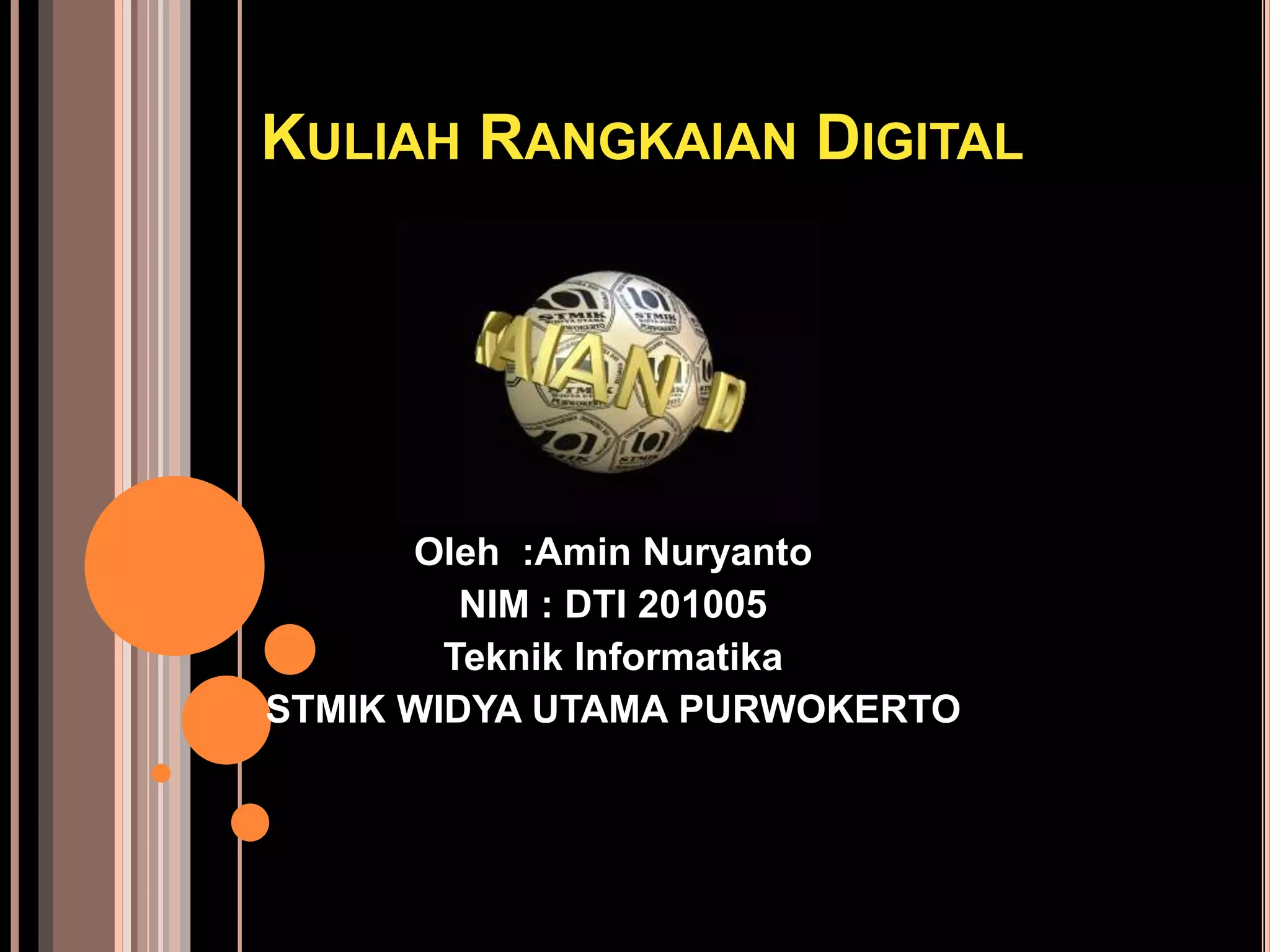 Materi Rangkaian Digital I | PPTX