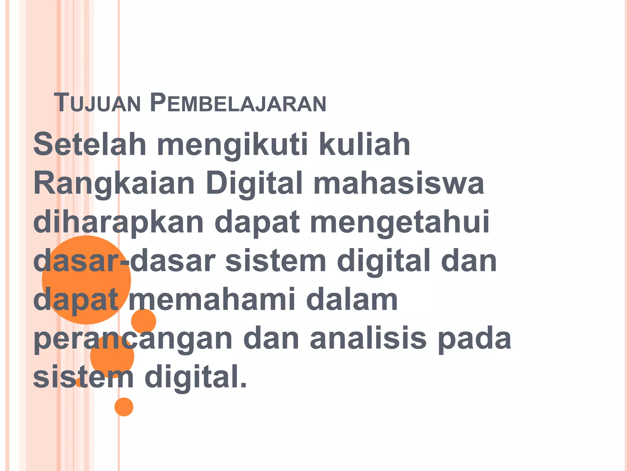 Materi Rangkaian Digital I | PPTX
