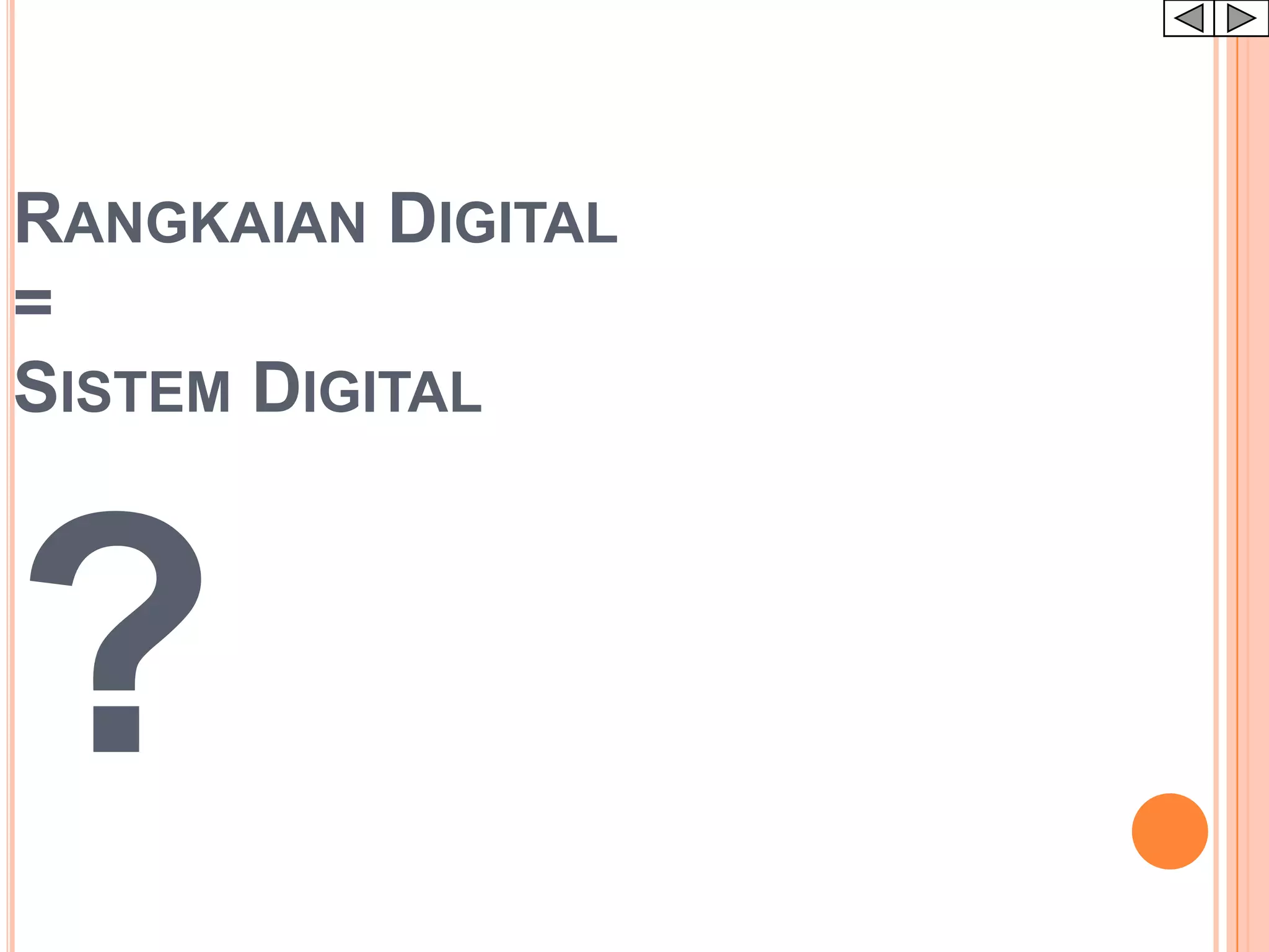 Materi Rangkaian Digital I | PPTX