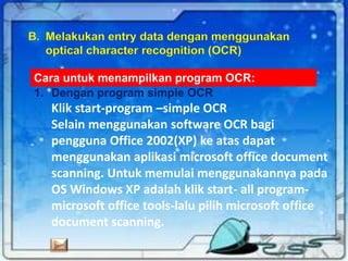 Materi ocr | PPTX
