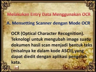 Materi ocr | PPTX