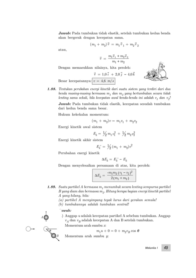 Materi olimpiade fisika Mekanika bagian c | PDF