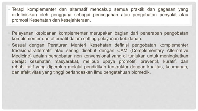 Materi konsep Asuhan Kebidanan Komplementer Bayi, Balita dan anak usia pra sekolah.pptx