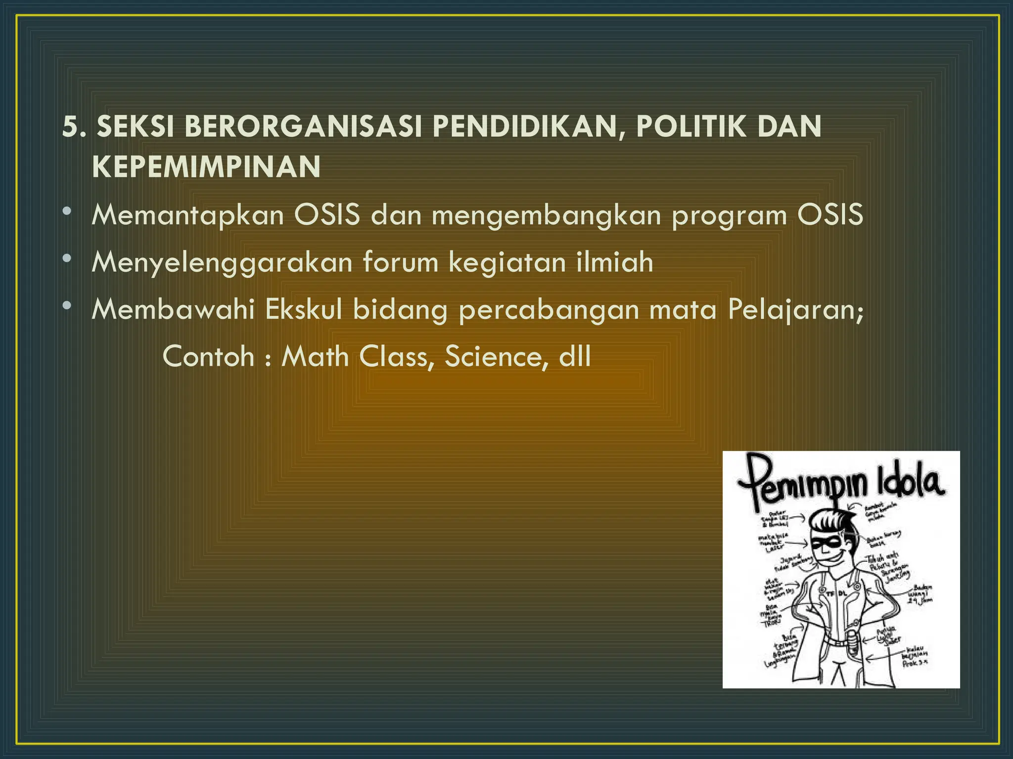 Materi tentang korganisasian (OSIS) di SMP | PPTX
