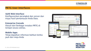 Solusi PRTG for Smart City - Industry4 - 14 nov2018 | PPT