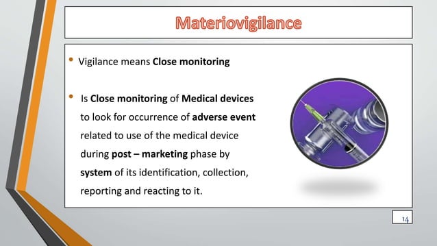 Materiovigilance | PPTX | First Aid | Injuries