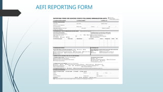Materiovigilance and AEFI ppt | PPT